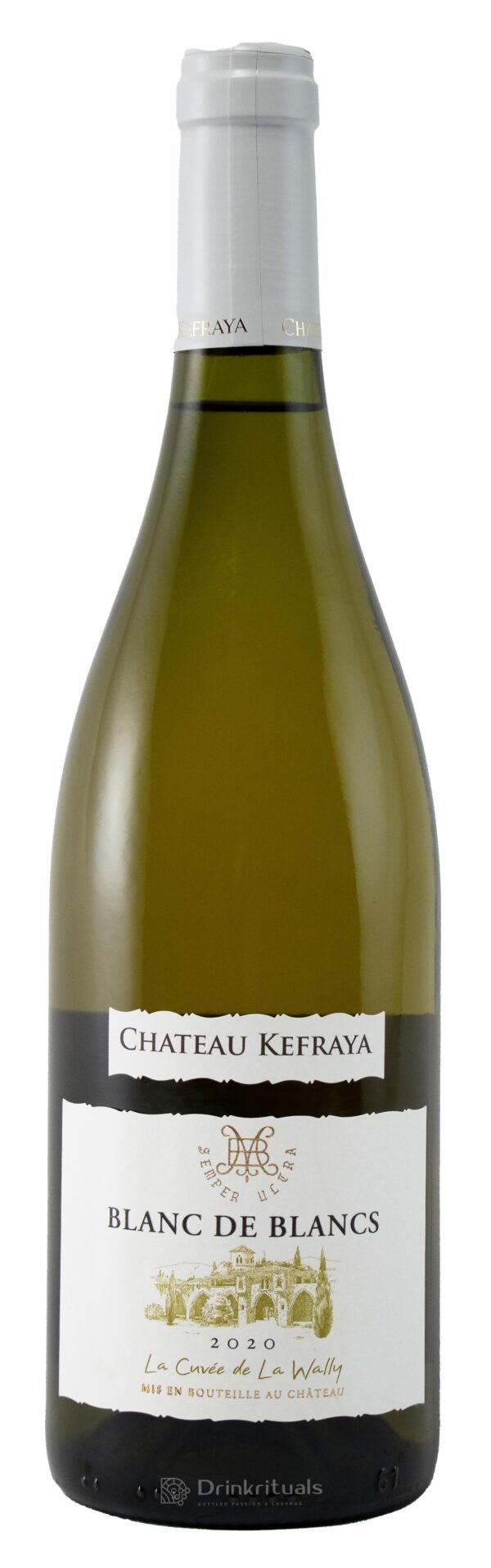 Chateau Kefraya Blanc de Blancs 2022 - Verras jezelf - Drinkrituals.nl