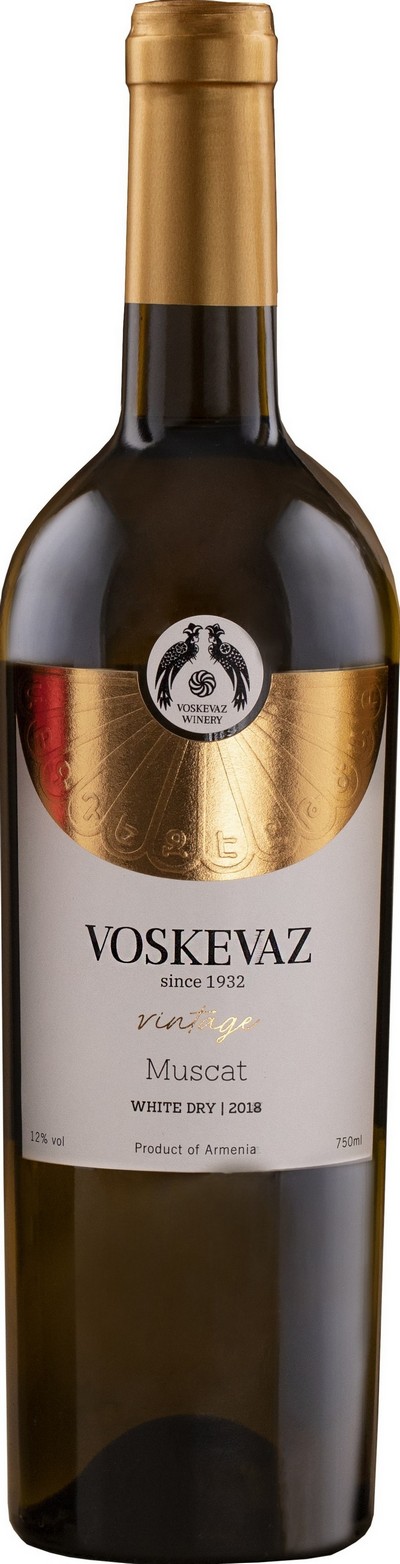 Voskevaz Vintage Muscat 2019 | Armeense Wijnen - Drinkrituals.nl
